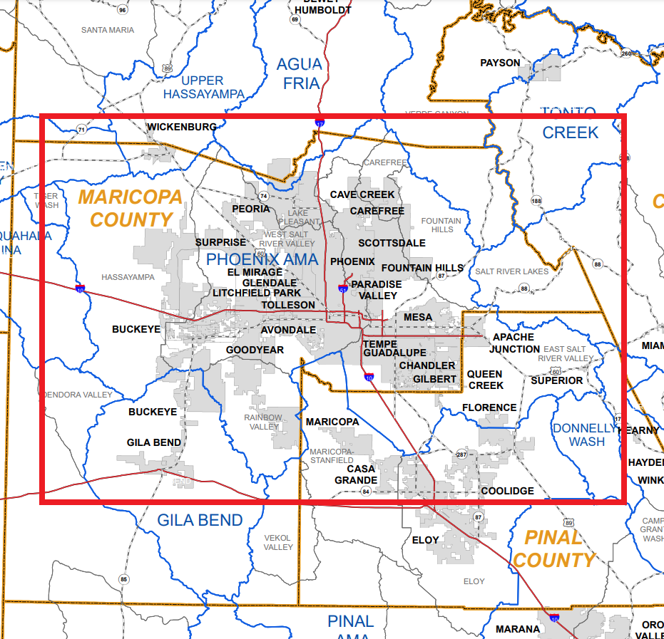 Arizona Department of Water Resources field hydrologists conducting ...